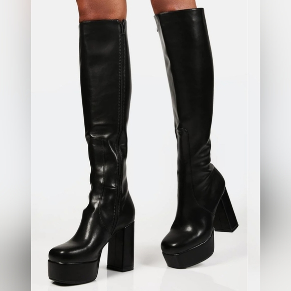 Dolls Kill | Shoes | Dolls Kill Platform Black Boots | Poshmark